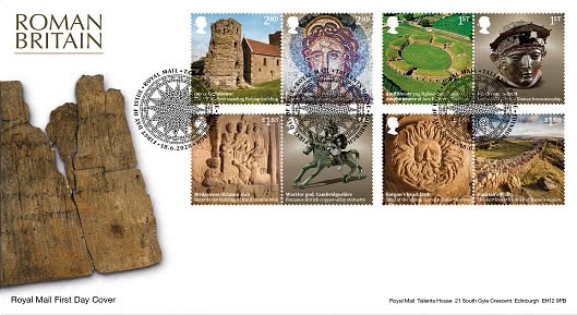 Royal Mail: Roman Britain Stamp Issue - Internet Philatelic Dealers ...